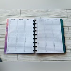Hand Crafted | Office | Happy Planner Classic Size Weekly Layout Moon ...